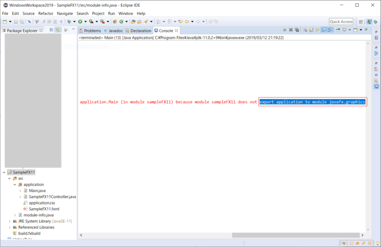 JavaFX プロジェクトの作成、Scene Builder – JavaFX アプリケーション